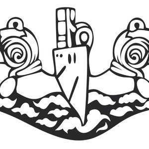 SVG File - US Submarine Service Veteran, T-shirt, Decal, HTV, Vinyl ...