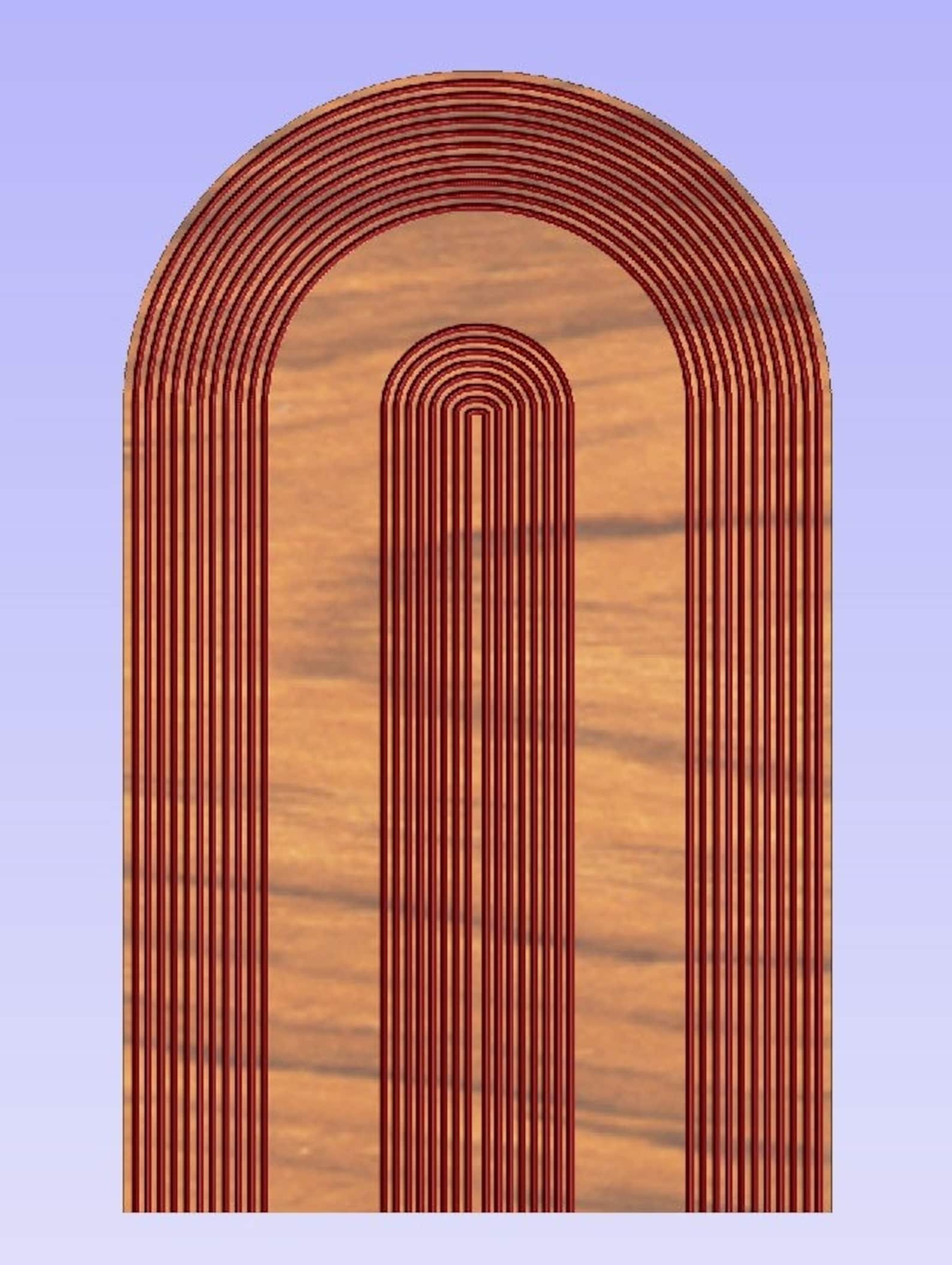 Arched Ripple Backdrop SVG Digital File for CNC, Jpeg, Balloon, Party ...