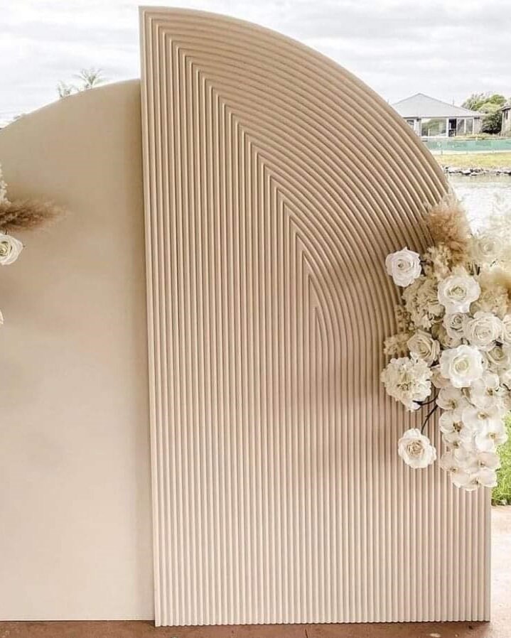 Leaning Ripple Arch for Weddings, Parties and Party Planners, Backdrop ...