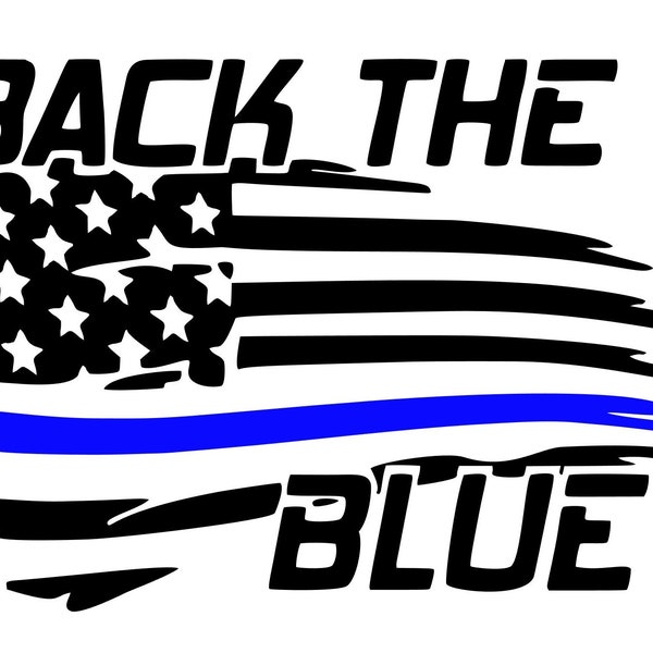 Back the Blue - Etsy