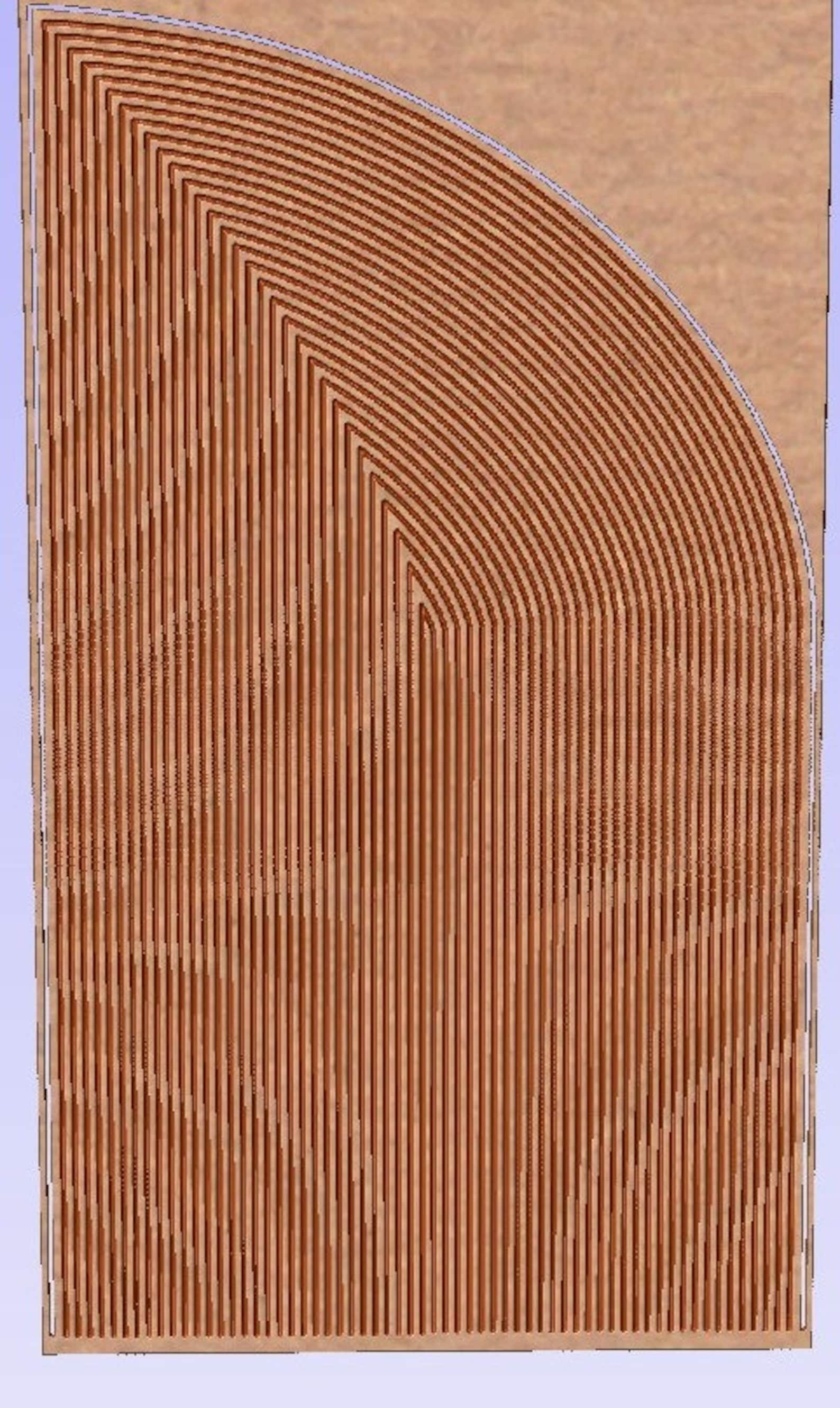 Ripple Arch 4x6 for Party Backdrop SVG, CNC - Etsy