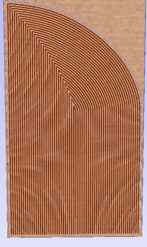 Ripple Arch 4x6 for Party Backdrop SVG CNC - Etsy UK