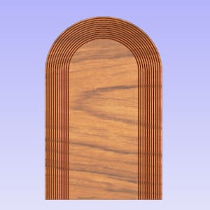 Arched Ripple Backdrop SVG Digital File for CNC. Jpeg, Balloons, Party ...