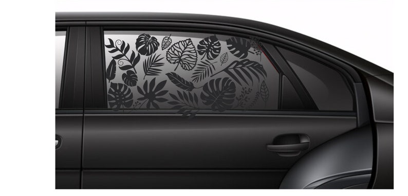 Leaf Print SVG File, Digital. Adjustable, Window, Car, Truck Decal - Etsy