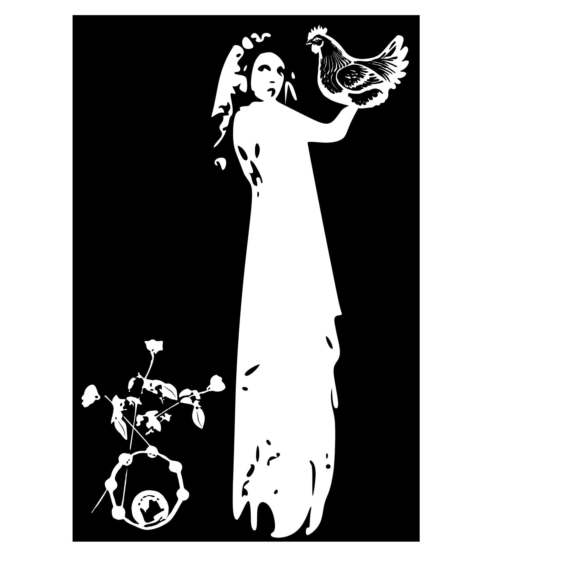 Stevie Nicks, Crazy Chicken Lady, SVG, Cut File - Etsy