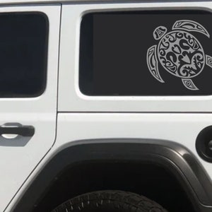 Sea Turtle SVG File, Digital. Adjustable, Window, Car, Truck Decal - Etsy