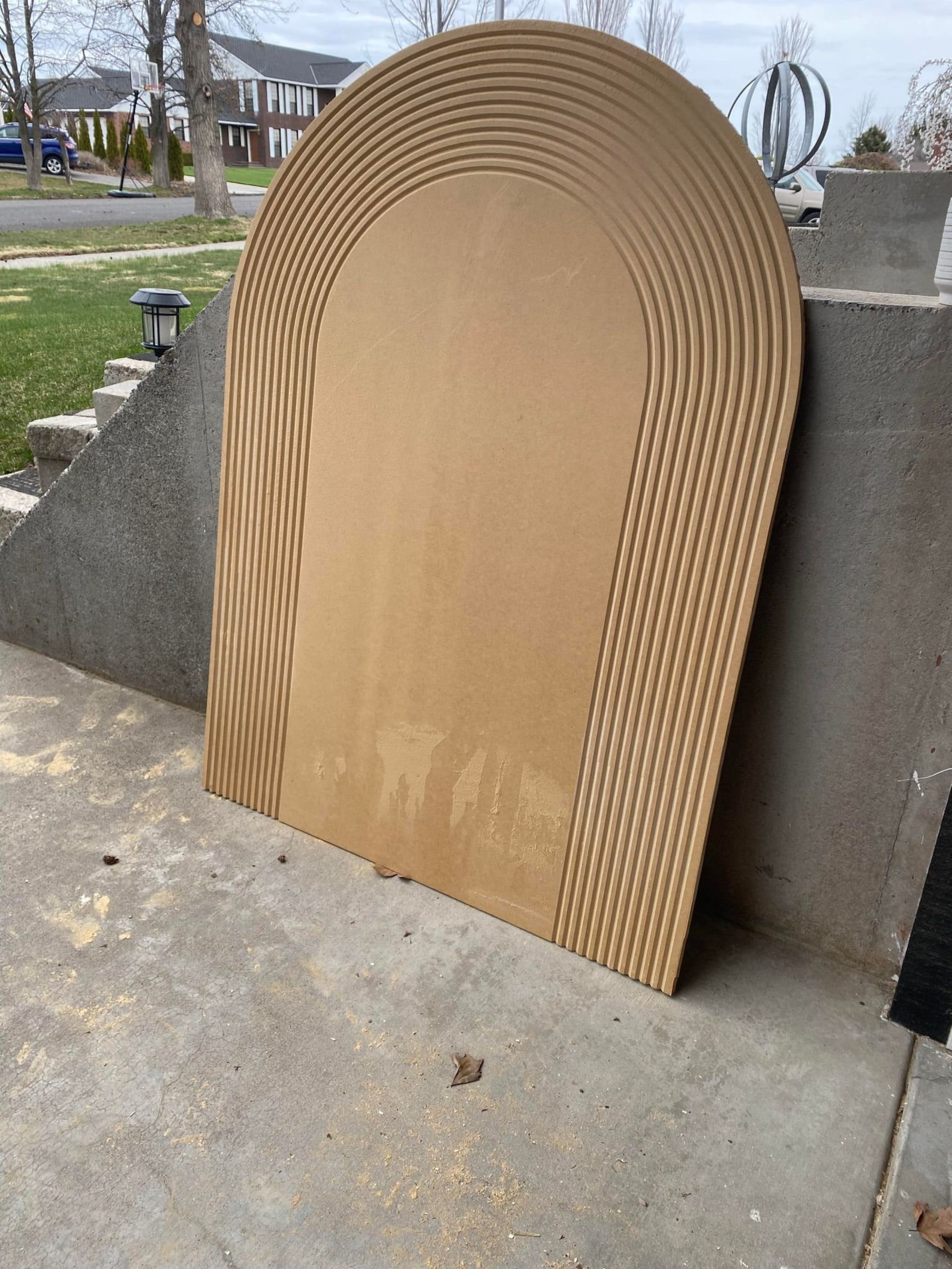 Arched Ripple Backdrop SVG Digital File for CNC. Jpeg - Etsy