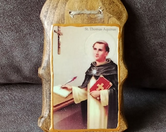 Saint Thomas Aquinas Icon - Etsy