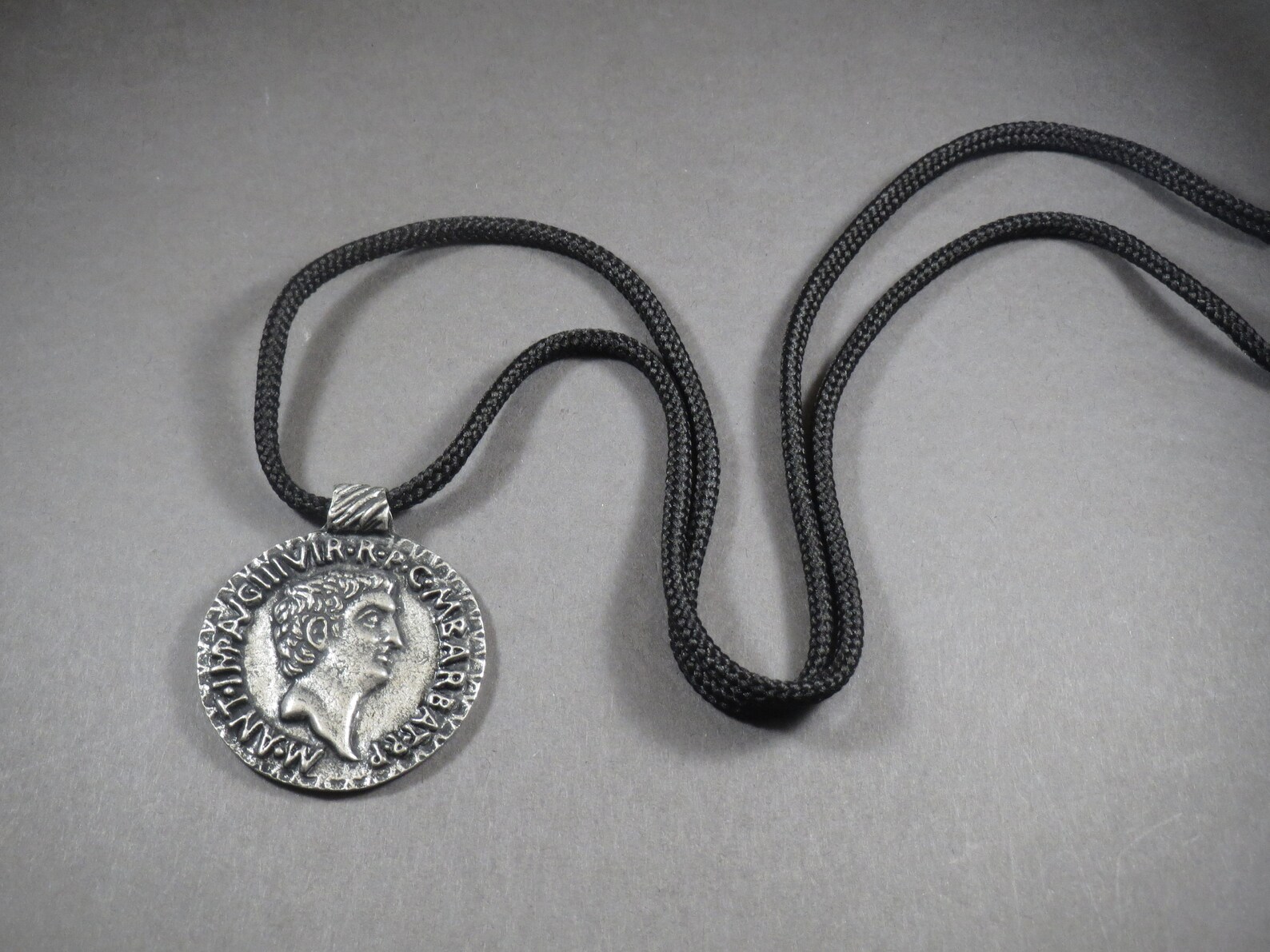 Ancient Roman Mark Antony Pendant Necklacesymbolexquisite - Etsy