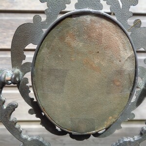 Small Psyche Metal Standing Mirror Table Mirror Baroque - Etsy