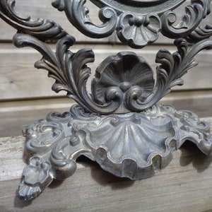 Small Psyche Metal Standing Mirror Table Mirror Baroque - Etsy