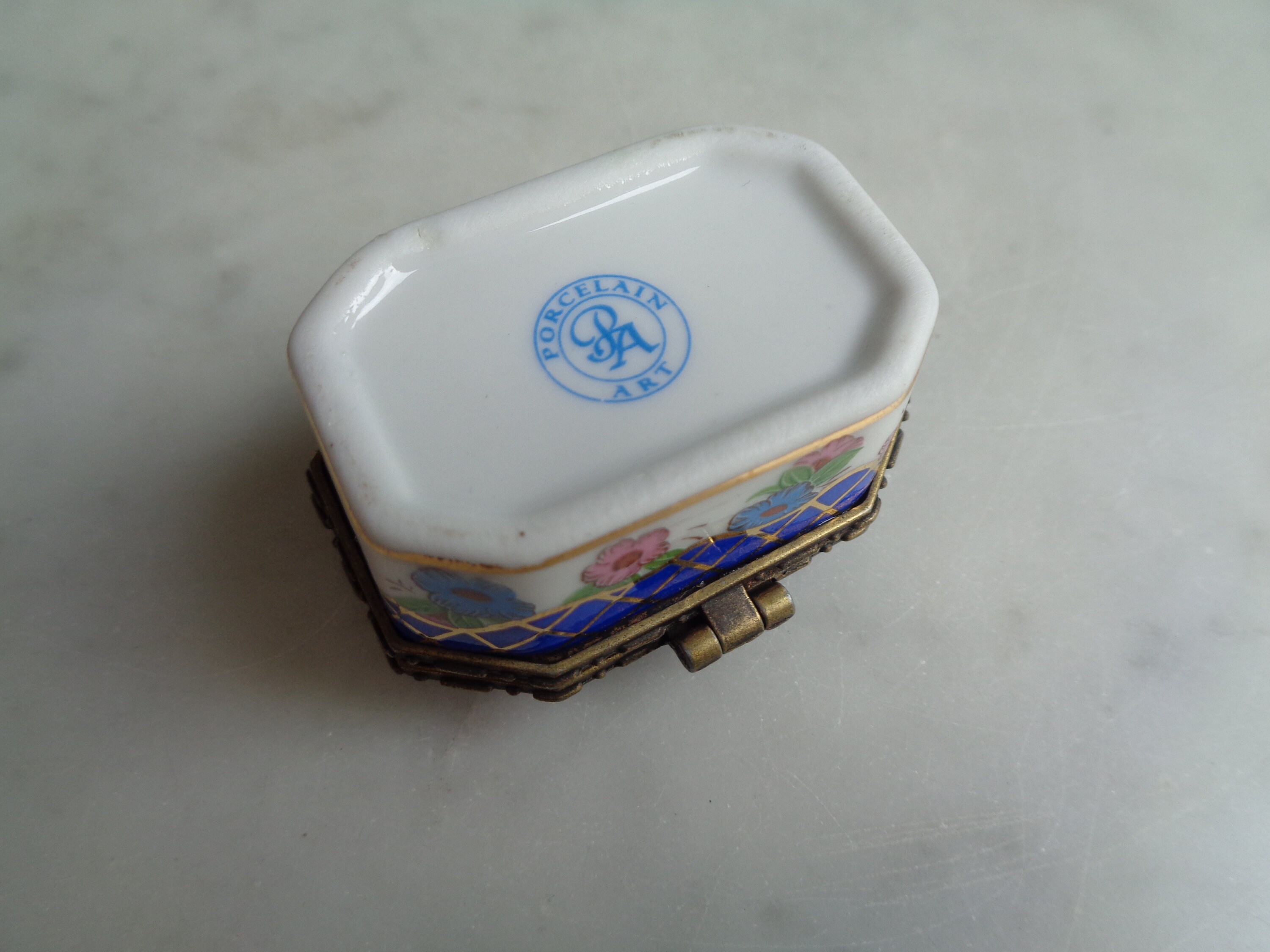 Porcelain Box Collection Miniature Jewelry Box in the Style - Etsy