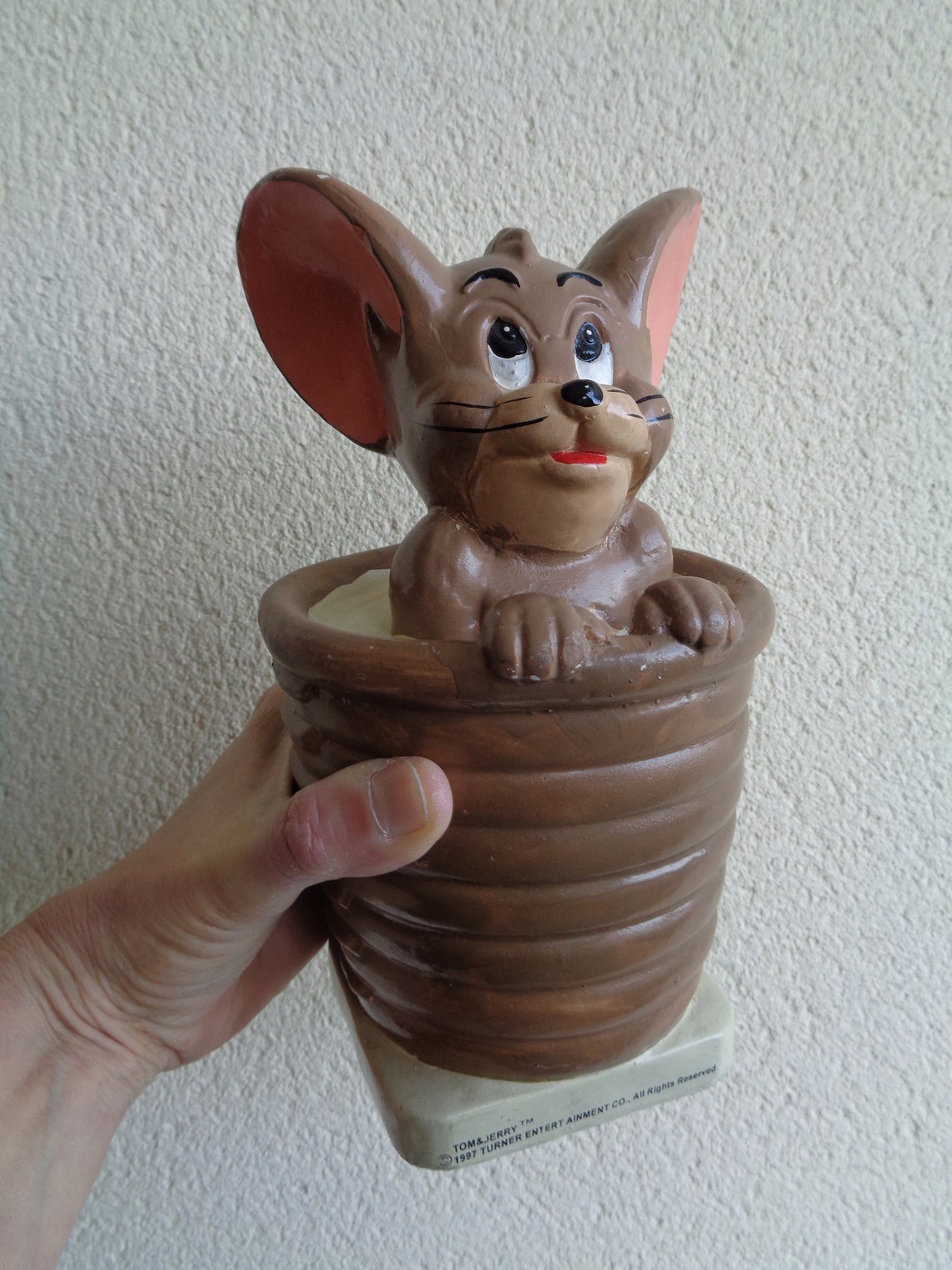 Jerry Mouse in a Flower Pot Tom and Jerry Collection Vintage - Etsy UK