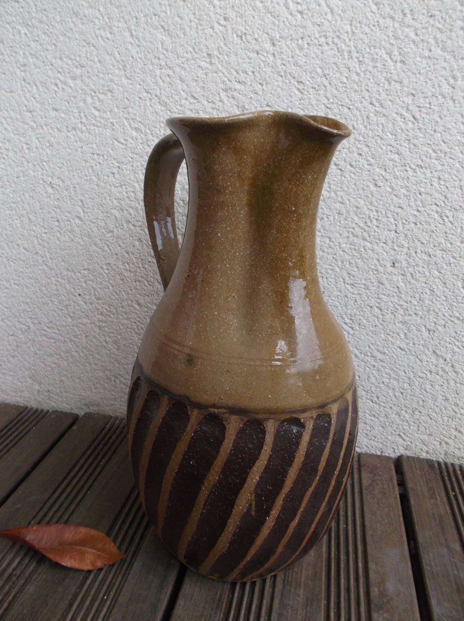 Grande cruche en terre cuite grand broc rustique en terre - Etsy France