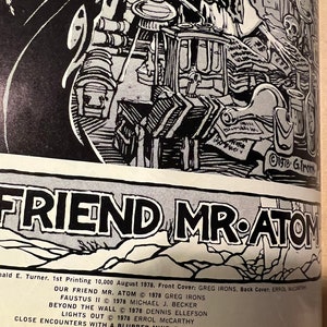 Slow Death Comics Adult Comic Book Good Condition 9 Art 1978 Errol ...