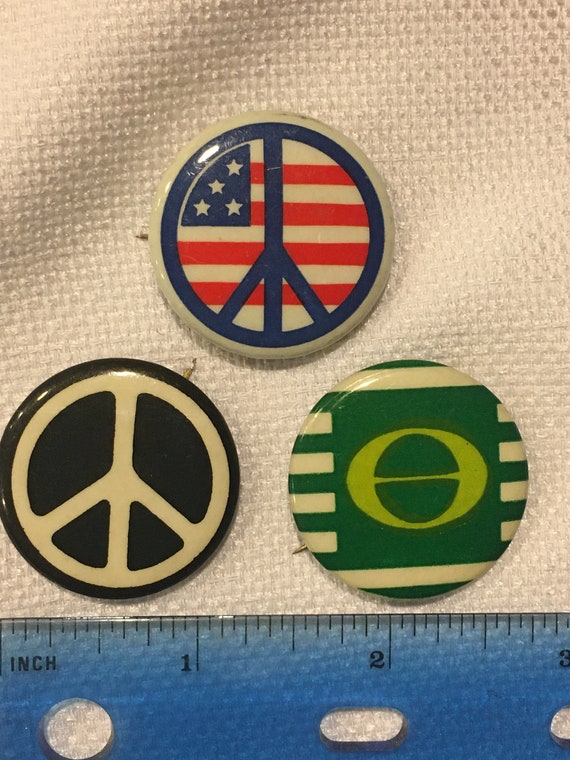 Vintage Vtg Original 70s Peace Sign Ecology Earth Warrior - Etsy