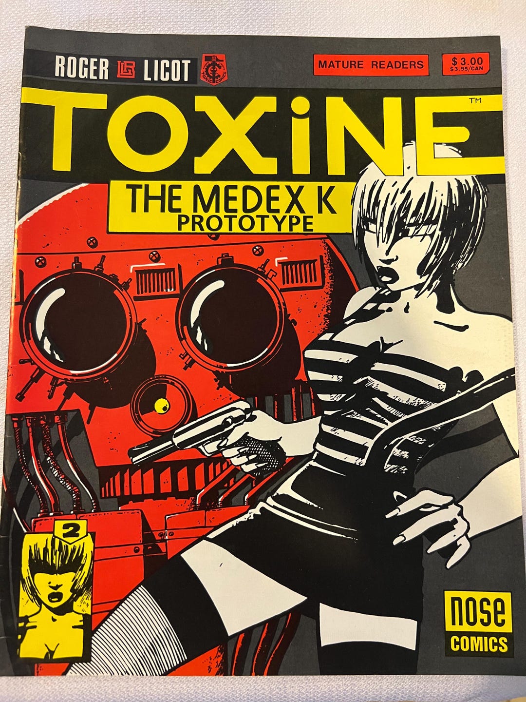 Vintage Toxine Roger Licot ADULTS ONLY Comics Adult Comic Book Good Condition Comic Fantasy ...