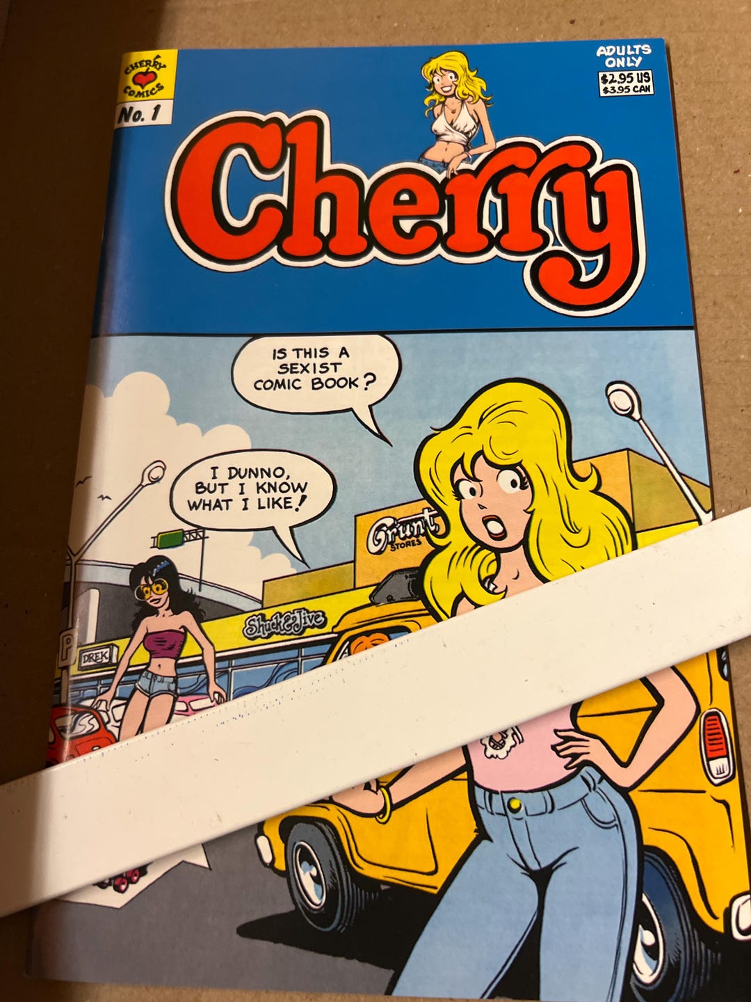 Cherry #1 1998 Poptart Larry Welz Comics Adult Comic Book Cherry Comics Erotic Fantasy Book ...