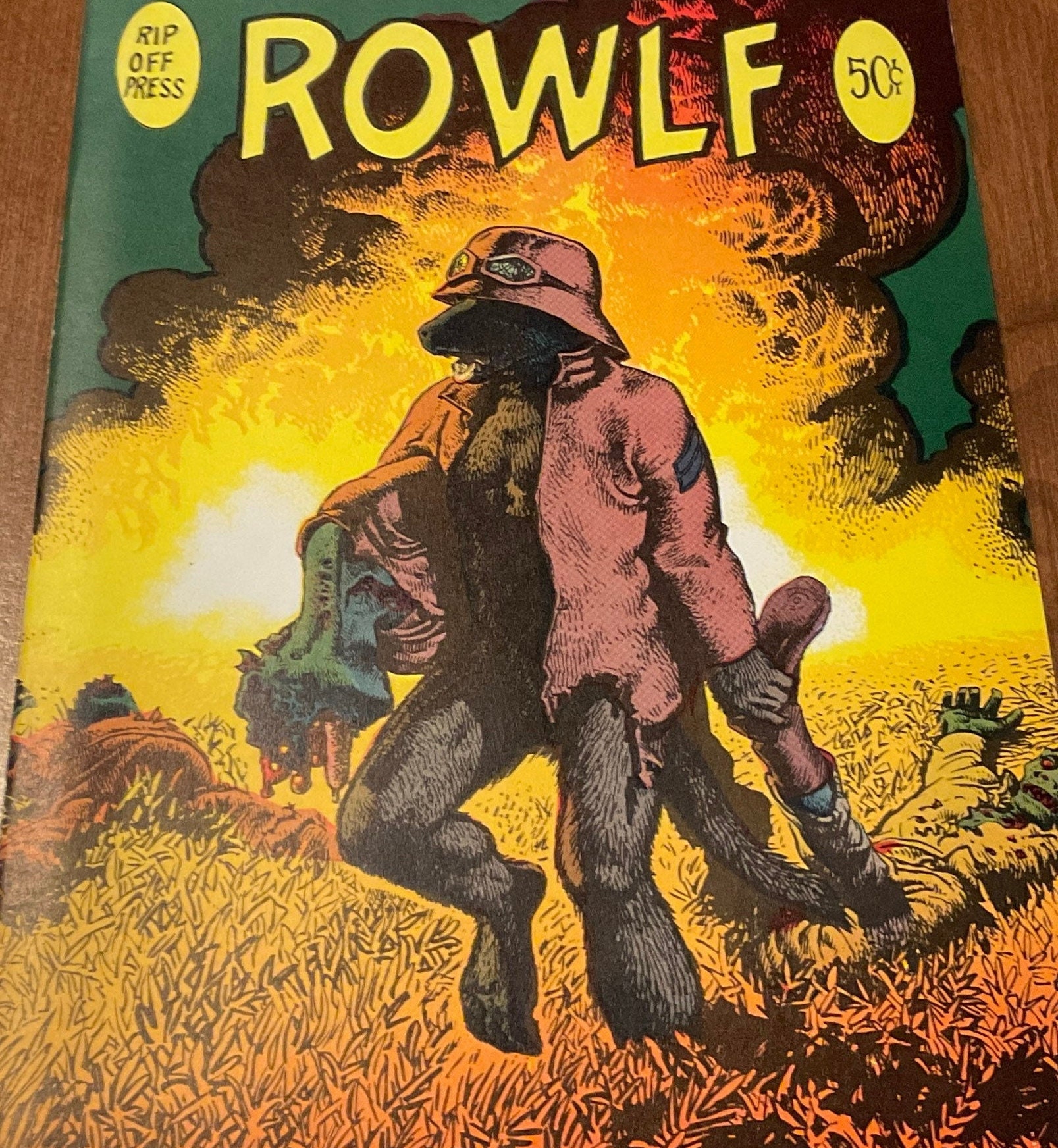 Rip off Press Rowlf Richard V. Corben Second Printing 1971 - Etsy