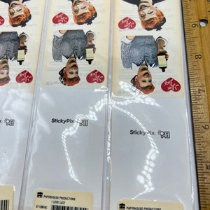 3 Packs of Stickers I Love Lucy Lucille Ball Stickers 1 3/4 X 1 3/4 ...