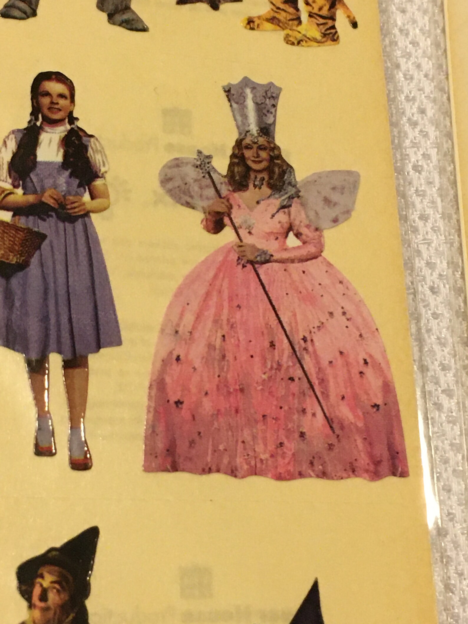2 Packs of Stickers the Wizard of Oz Stickers 1 1/2 | Etsy