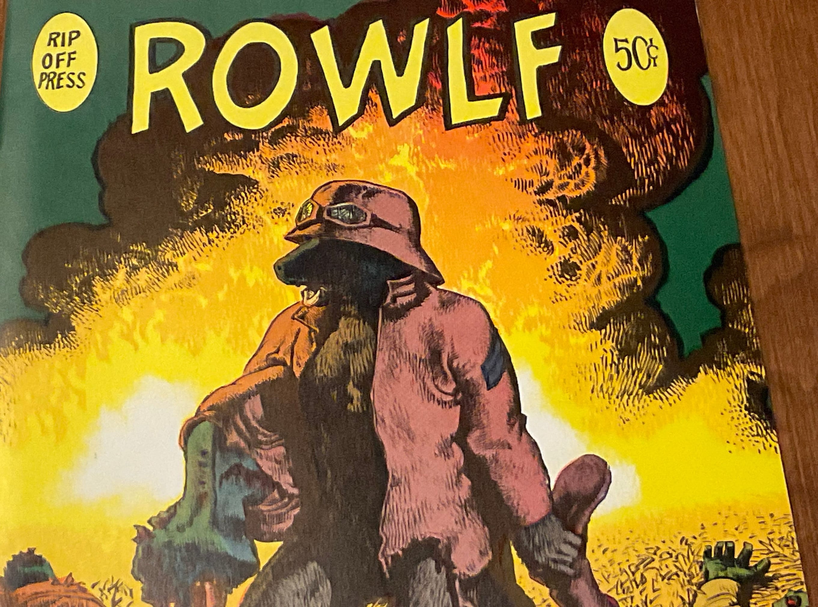 Rip off Press Rowlf Richard V. Corben Second Printing 1971 - Etsy