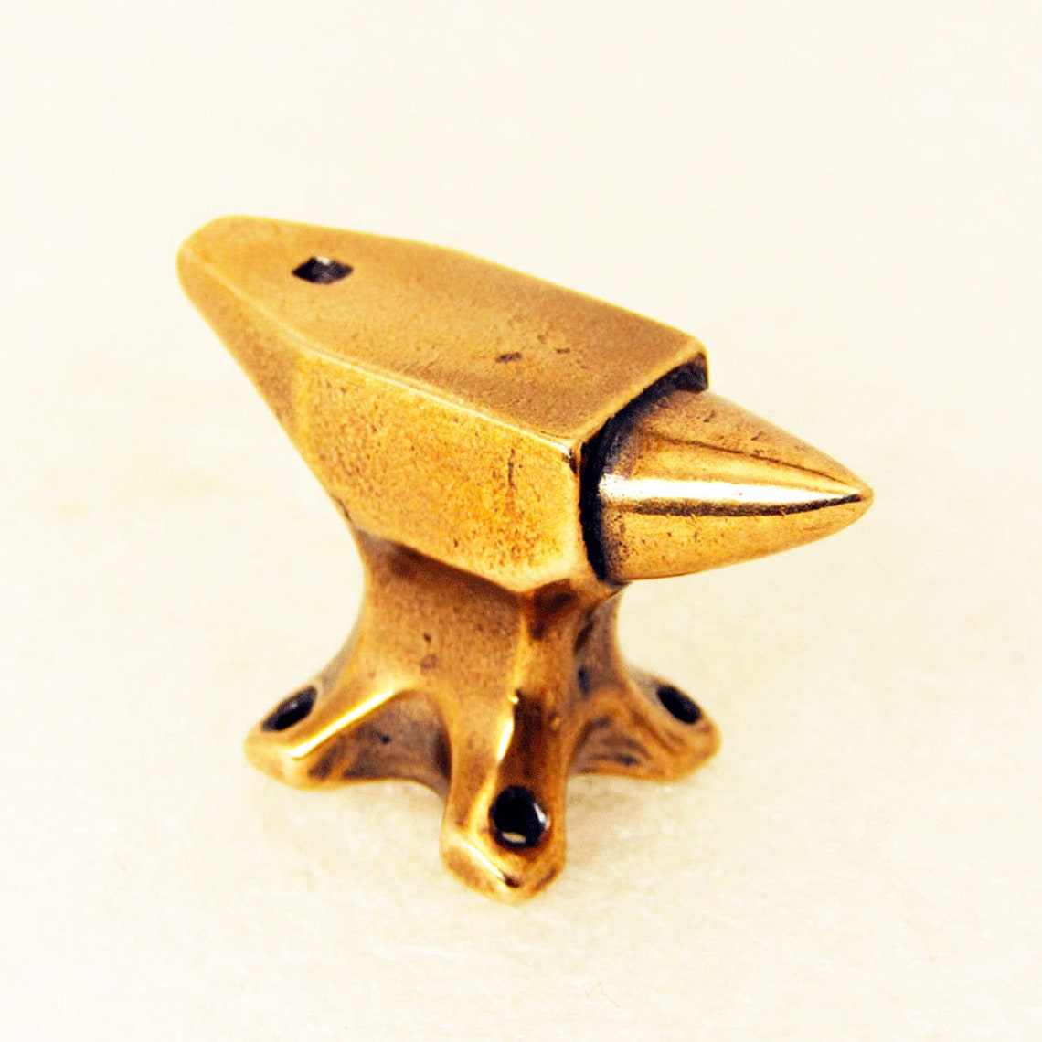 Anvil Figurine Decorative Incus Statue Bronze Miniature Figure | Etsy