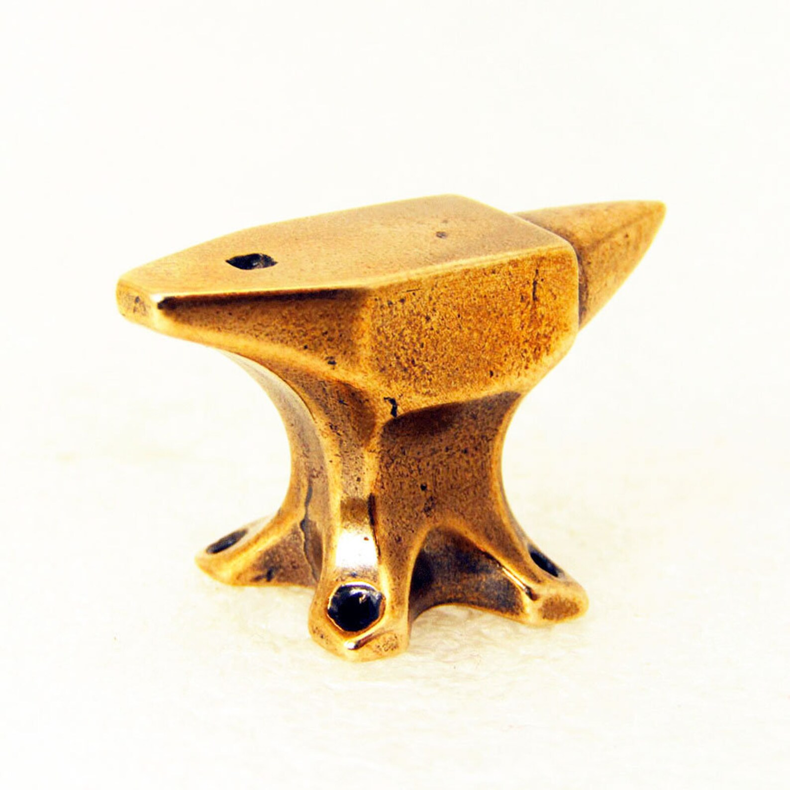 Anvil Figurine Decorative Incus Statue Bronze Miniature Figure | Etsy