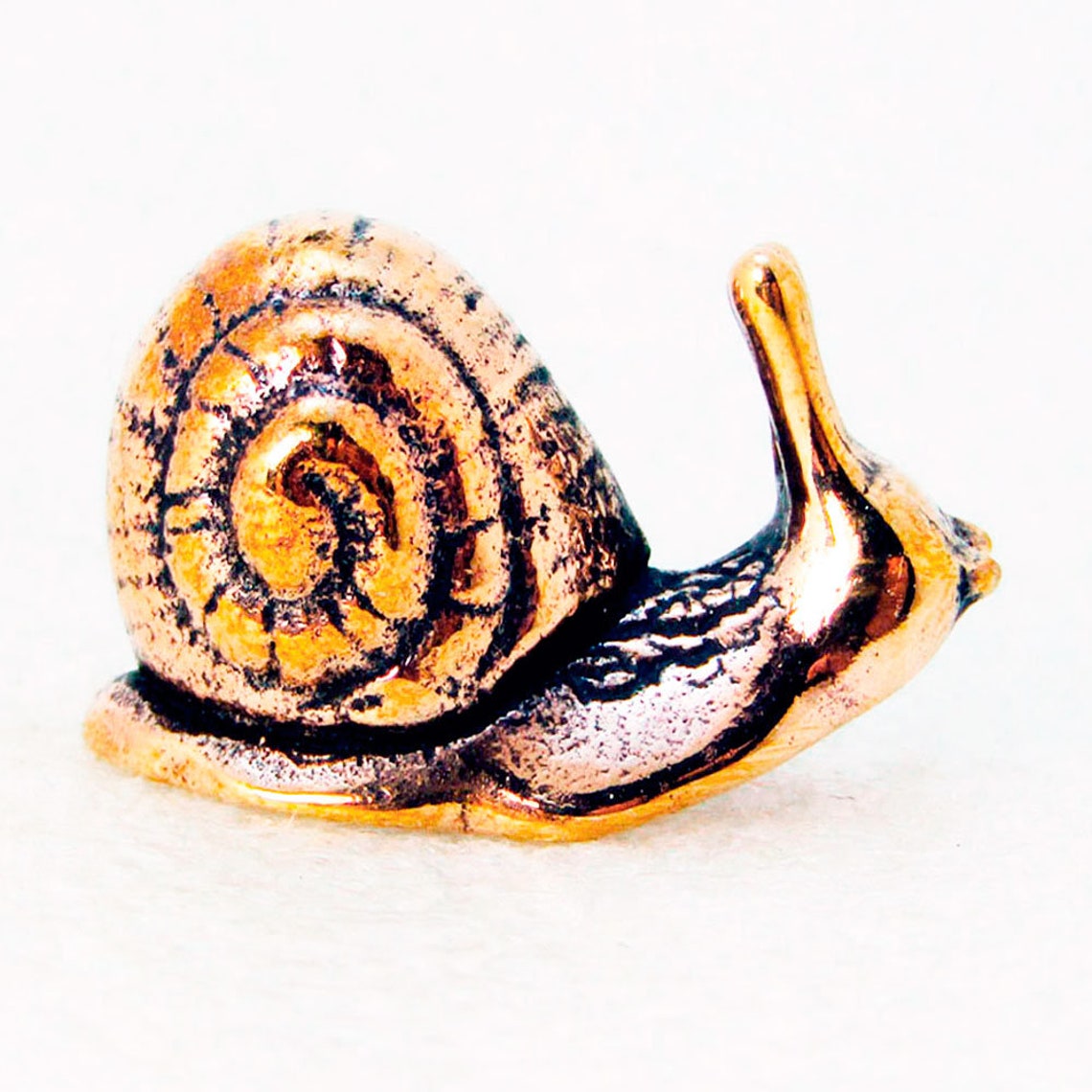 Big Snail Figurine Decorative Statue Bronze Miniature Figure | Etsy