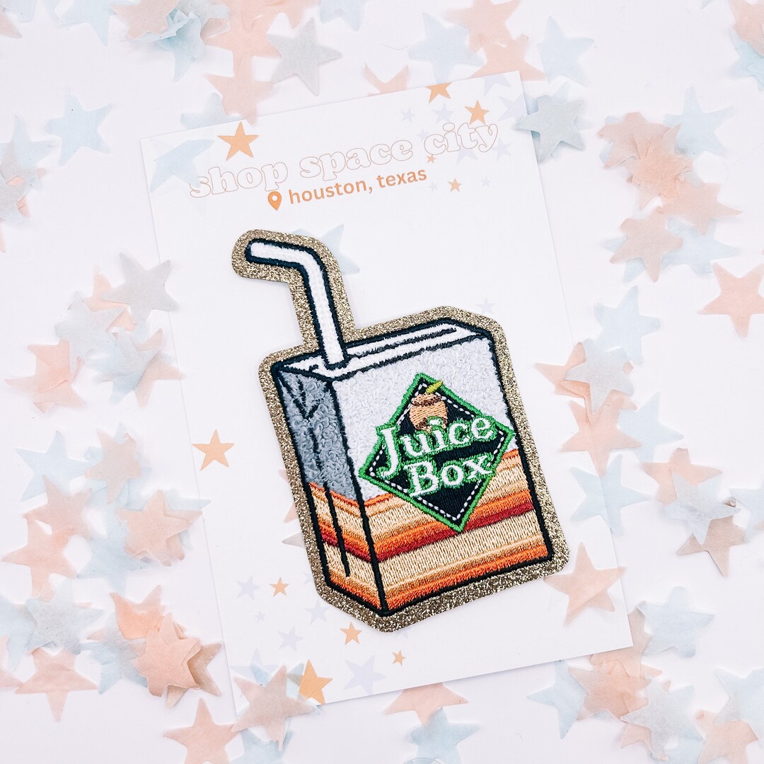THE Juice Box Patch Houston Astros Baseball Minute Maid Park Adhesive ...