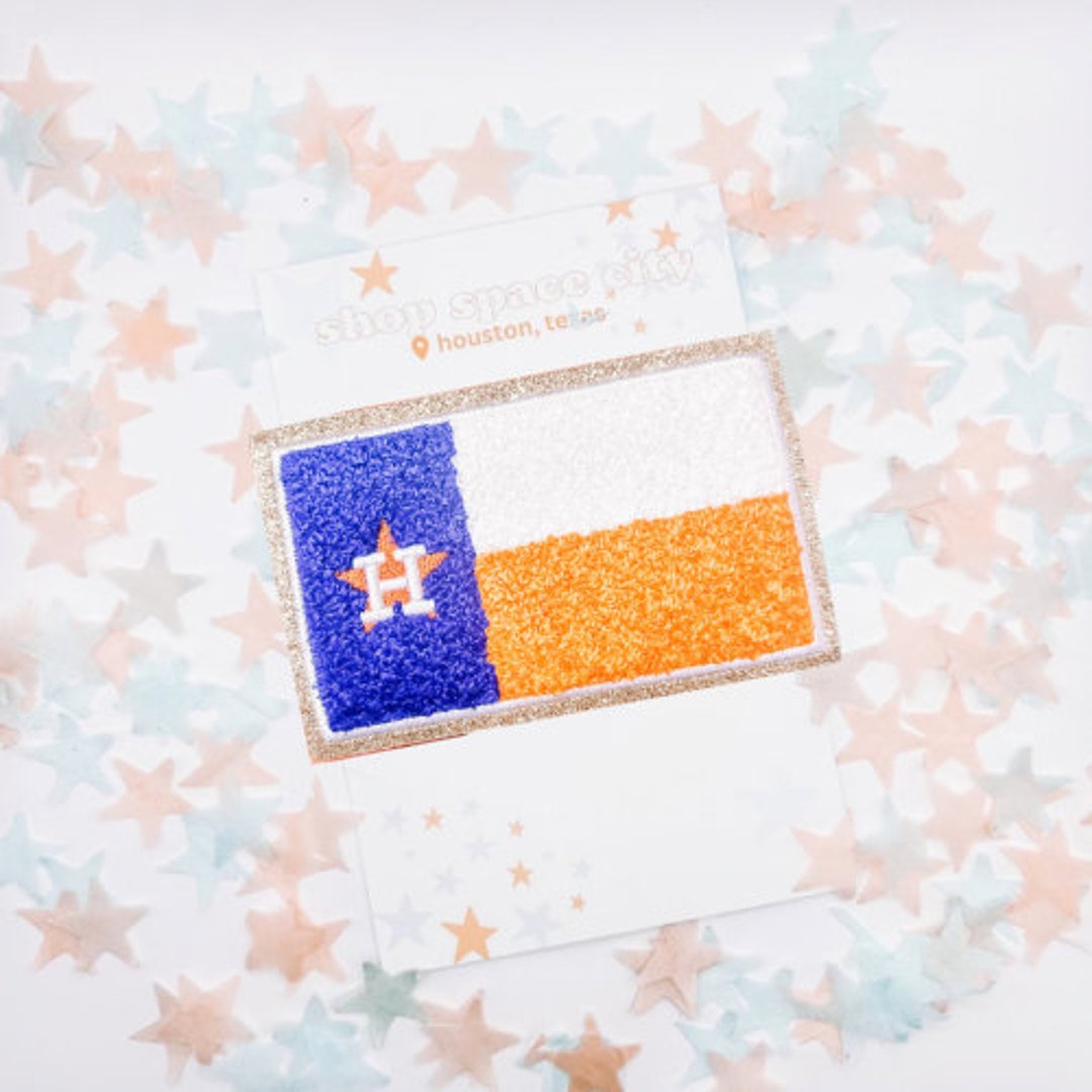 Houston Astros Texas Flag Patch | Houston Astros | Baseball | Mascot ...