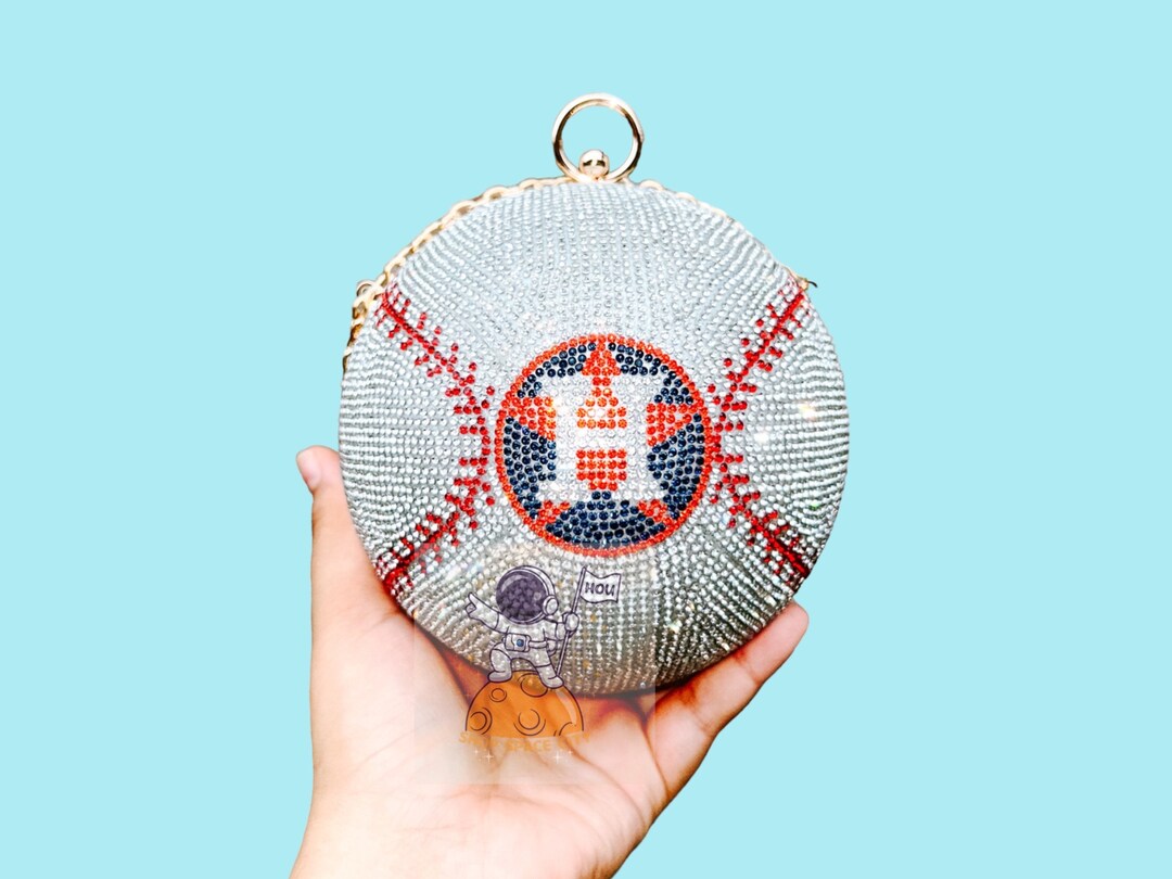 Bling Bling Baseball Purse Houston Baseball Baseball Bag Luxury ...