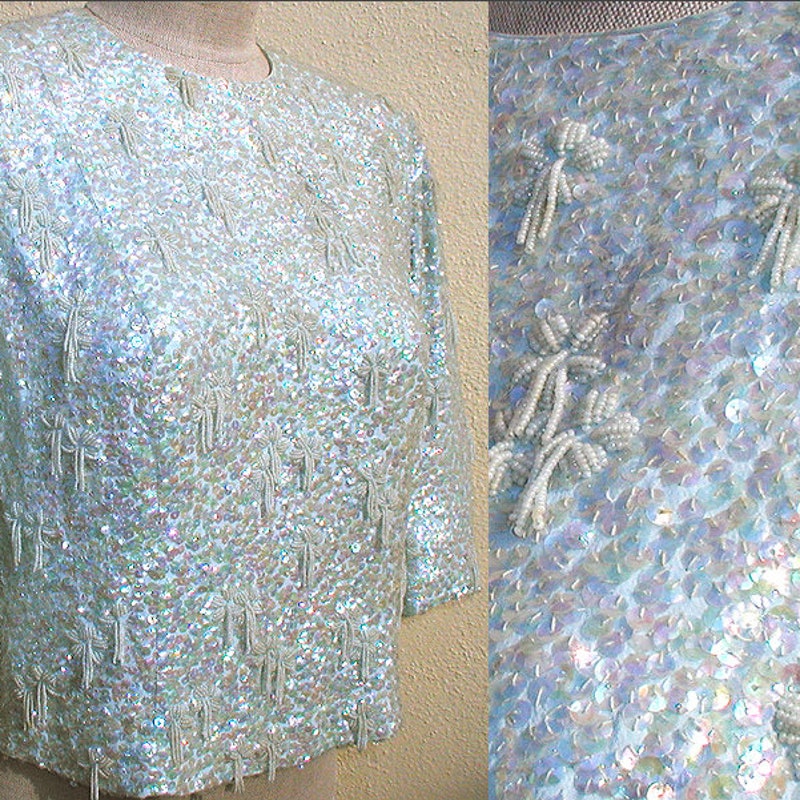 Iridescent Sequins - Etsy