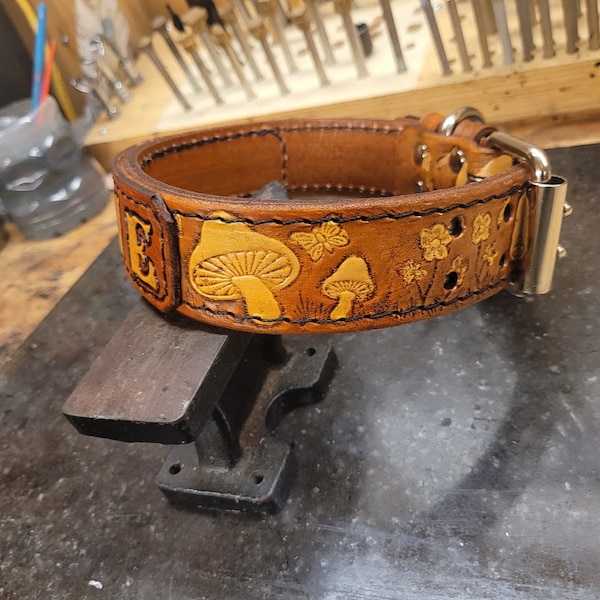 Leather Dog Collar Pattern - Etsy
