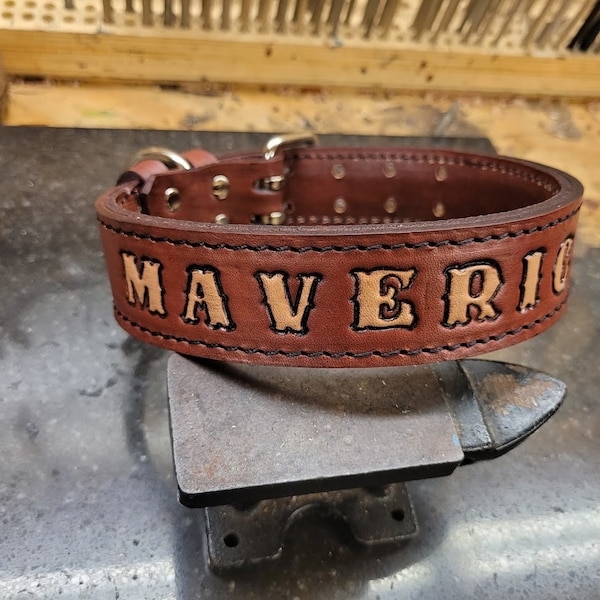 Hunting Dog Collar - Etsy