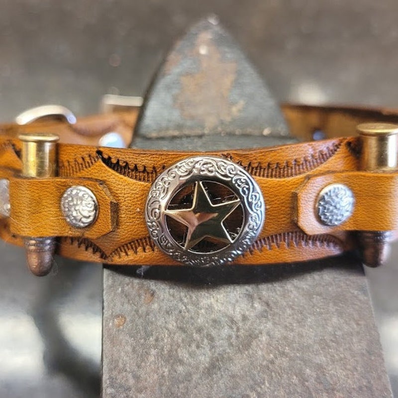 Bullet Dog Collar - Etsy