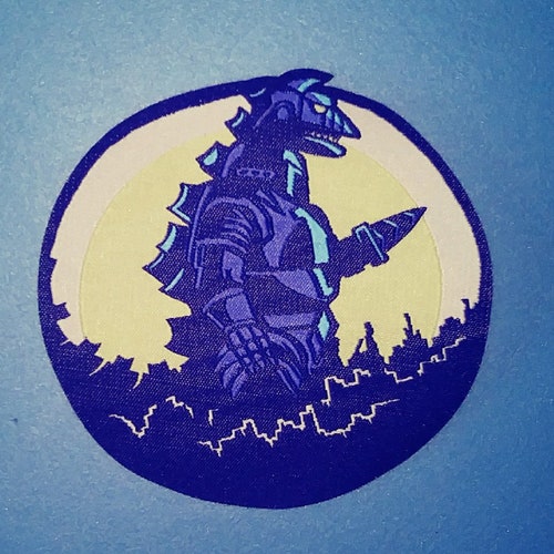 GODZILLA PATCH Gojira Kaiju Movie Monster Woven Iron-on - Etsy