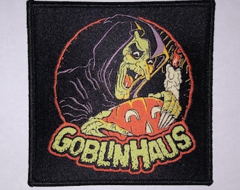 PATCH Cthulhu HORROR / Monster, Woven Patch H.P. Lovecraft, Iron-on ...