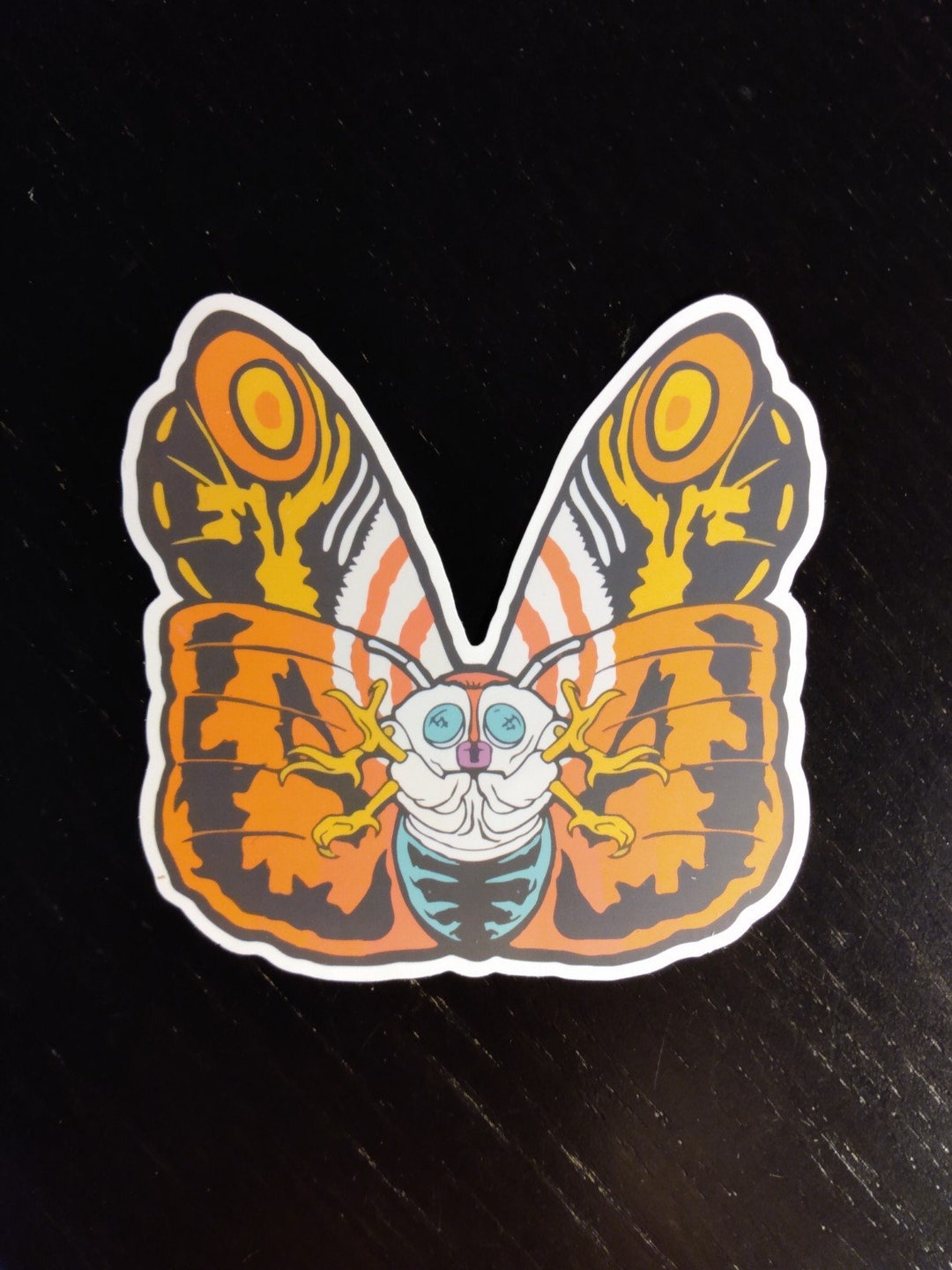 STICKER - Mothra - Kaiju, Godzilla, Monster Movies 4x4" - Etsy