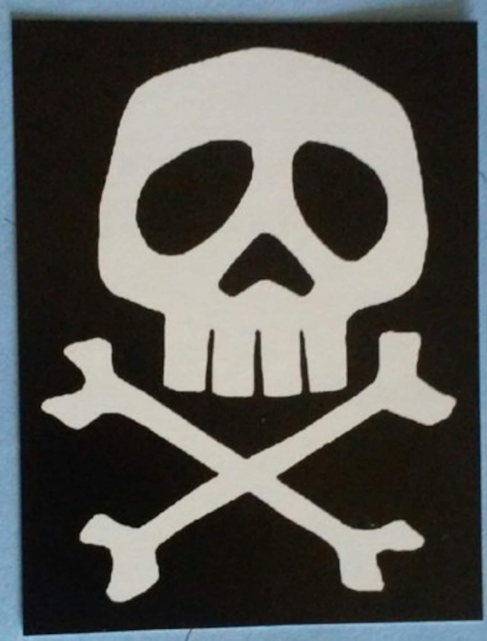 Captain Harlock Vinyl STICKER - HORROR Punk Rock - Misfits Samhain ...