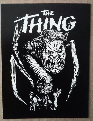 The Thing STICKER Vinyl HORROR / Sci-fi John Carpenter Kurt | Etsy