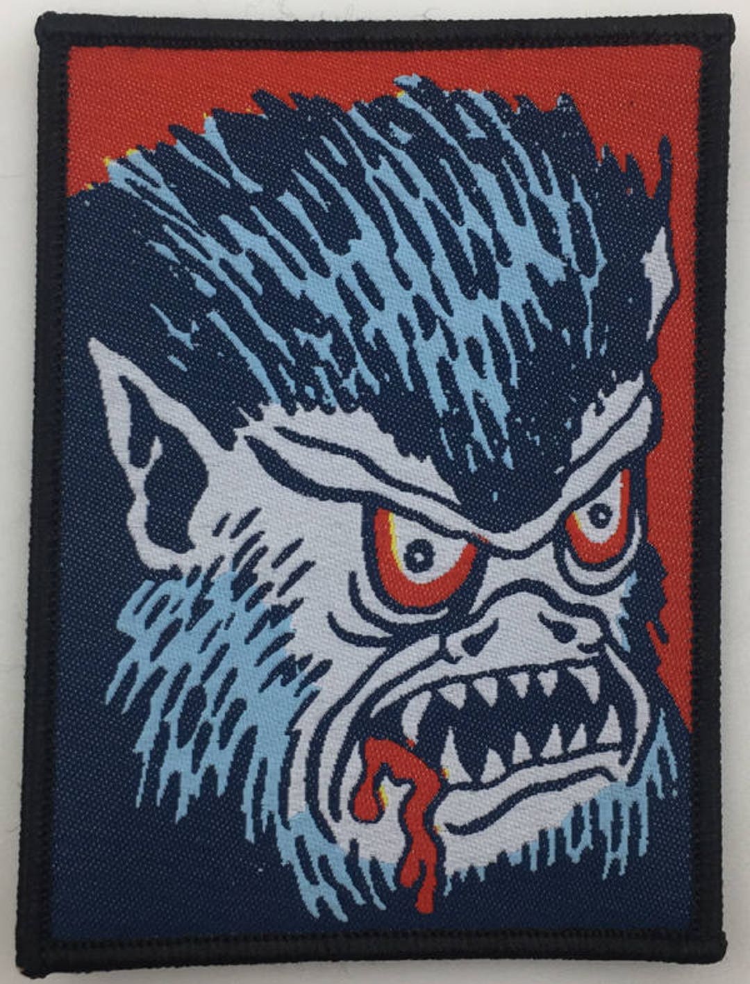 WEREWOLF Woven PATCH - the Wolfman, Horror, Halloween, Monster - Comic ...
