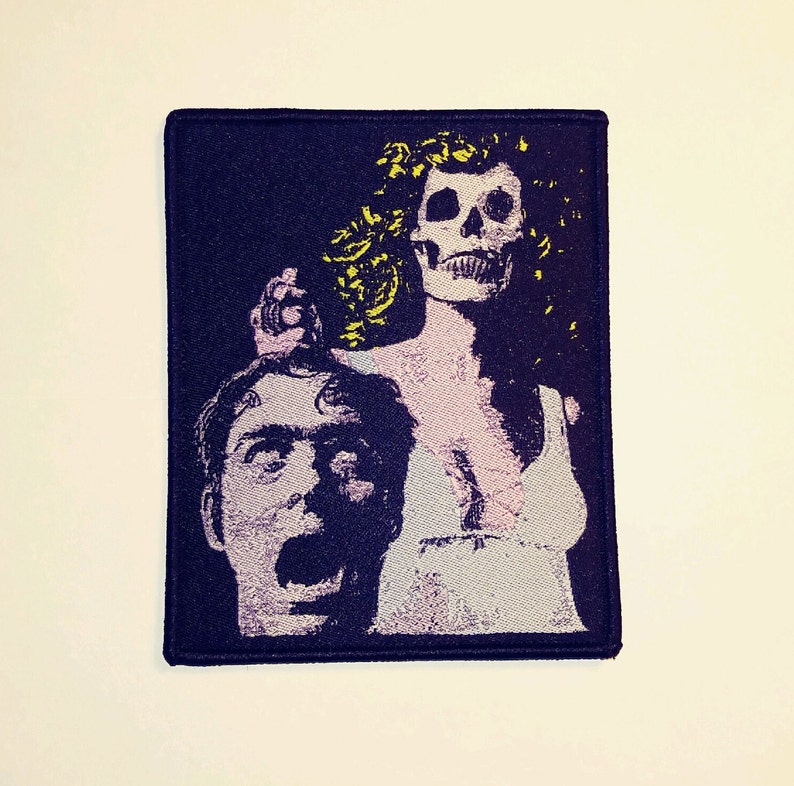 PATCH - Evelyn Came Out of the Grave - Woven, HORROR Movie Art ...