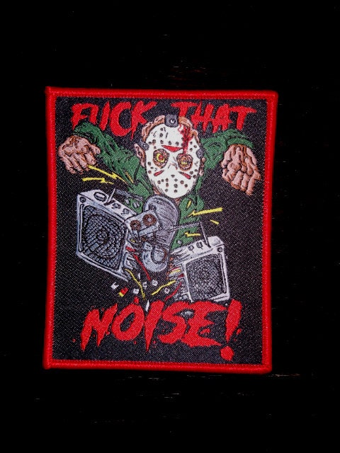 PATCH Jason Voorhees Horror, F That Noise Friday 13th, Jason Takes ...