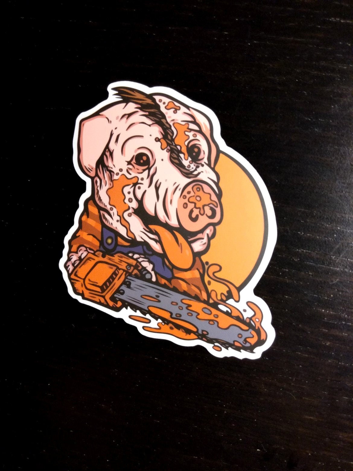 STICKER - Farmer Vincent - HORROR - Motel Hell 80s Horror Movie ...