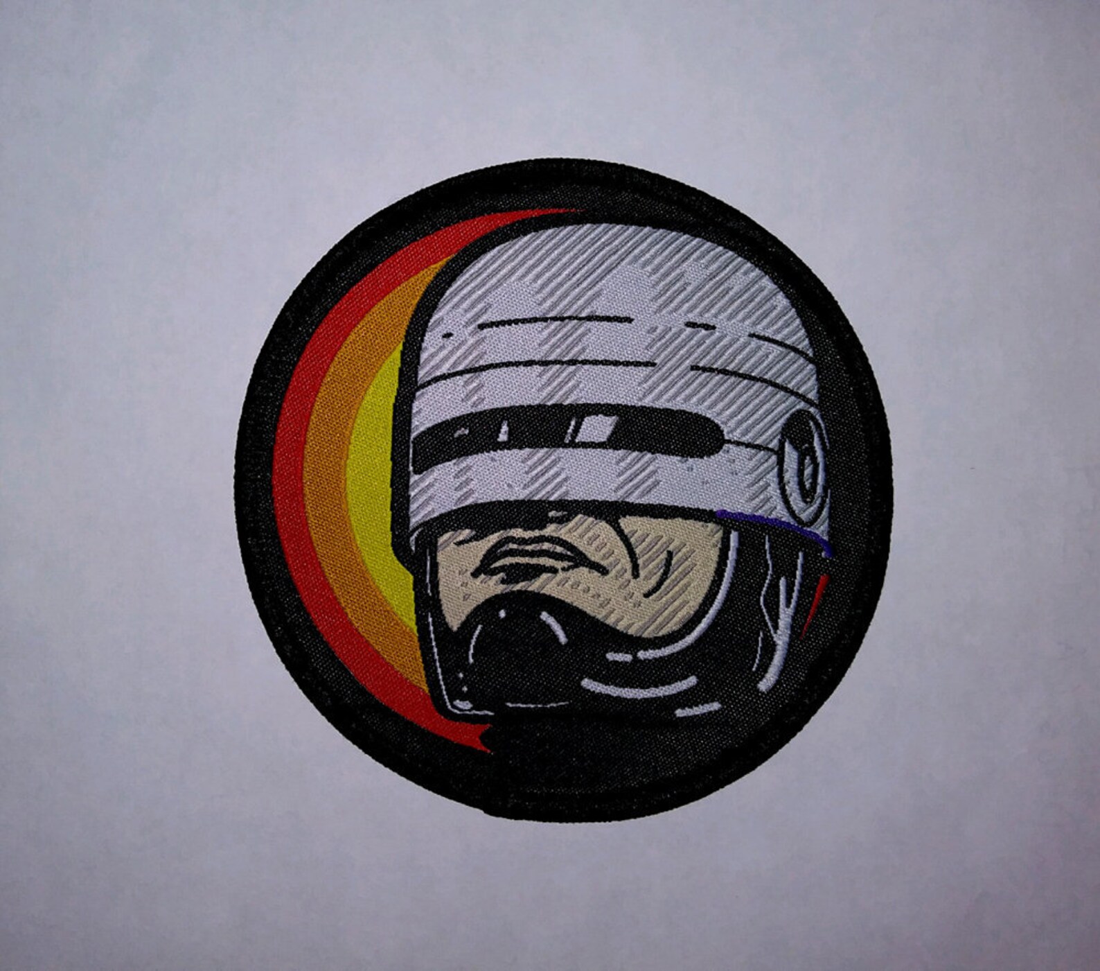 PATCH Robocop woven Iron-on Horror Sci-fi Movie - Etsy