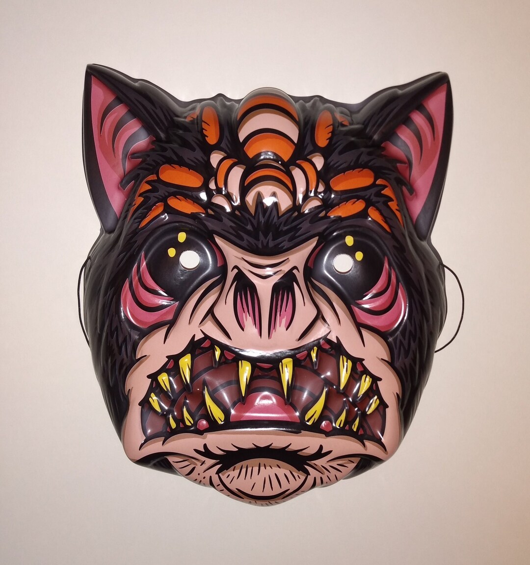 GOBLINHAUS Masks “the Parasite” - Vintage Style Plastic Halloween Mask ...