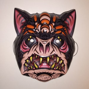 GOBLINHAUS Masks “the Parasite” - Vintage Style Plastic Halloween Mask ...
