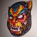GOBLINHAUS Masks “fleabag” - Vintage Style Plastic Halloween Mask/ben ...