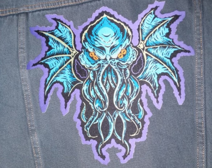 Cthulhu, Cthulhu Badge, Cthulhu Patch, Patches, Patch, Nat Jones ...